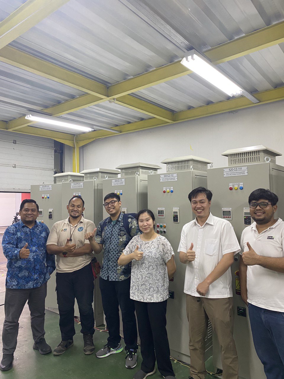 Nidec Panel Smelting - VSD Softstater - Panel-listrik.id